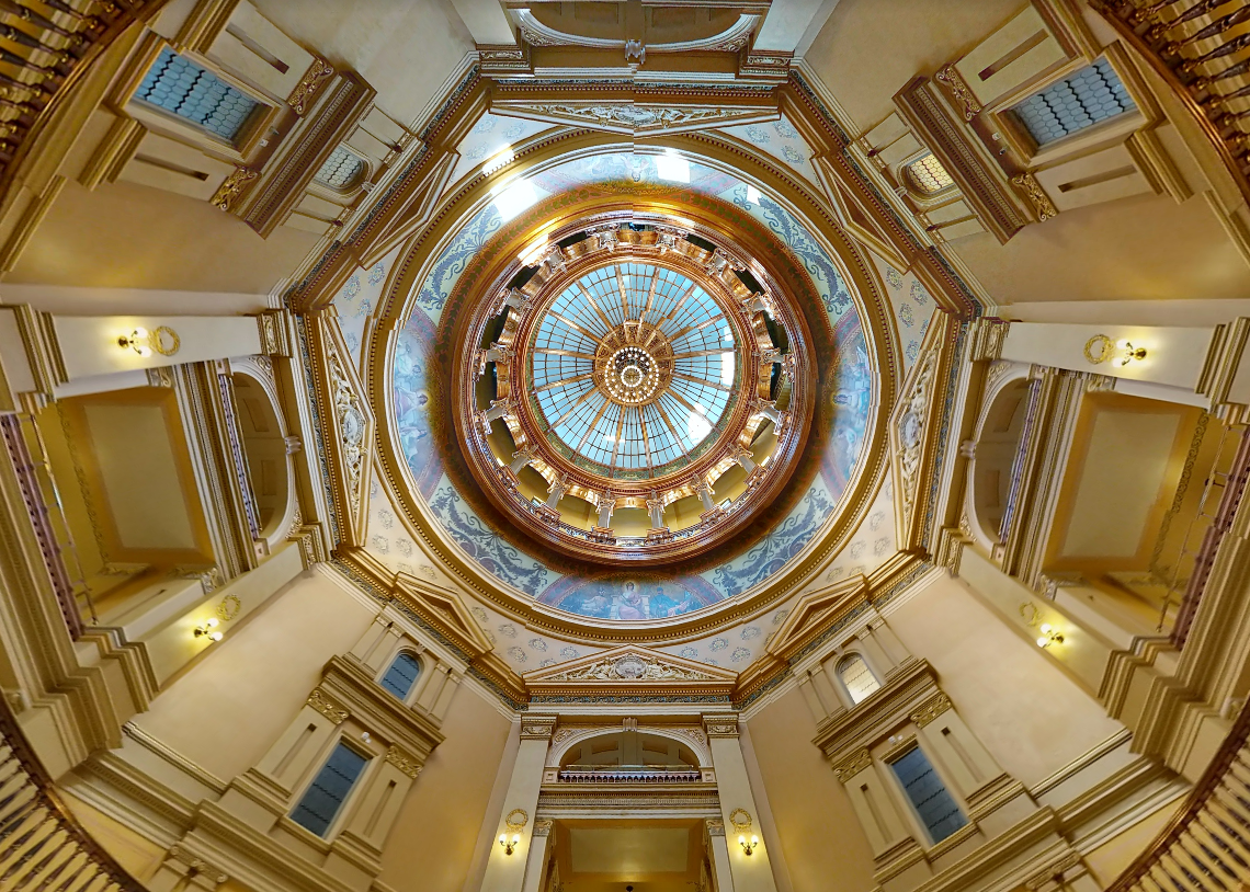THE ARCHITECTURE AND LOCATION OF THE KANSAS CAPITOL BUILDING IN TOPEKA ...